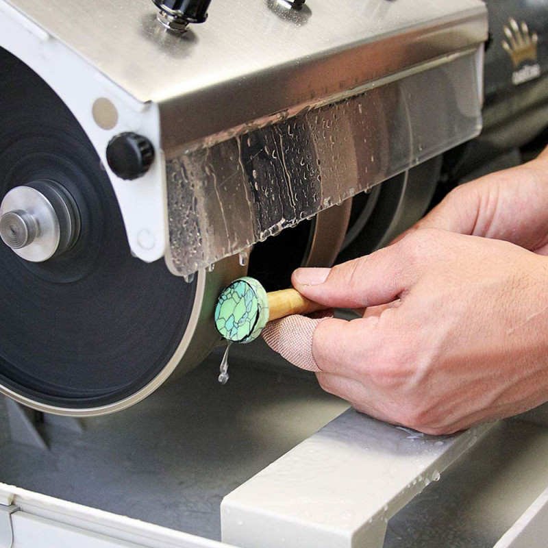 Soft flexible diamond Polishing wheel for lapidary - Forture Tools