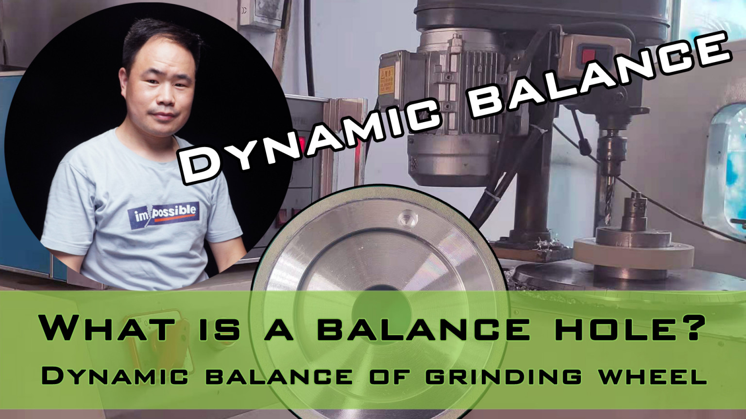 Dynamic balancing of grinding wheels, Mrbrianzhao will show you in ...