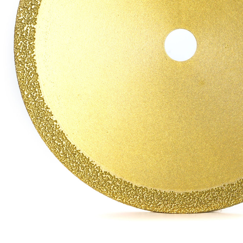 Continous Rim Vacuum brazed diamond cutting wheel for cast iron ...