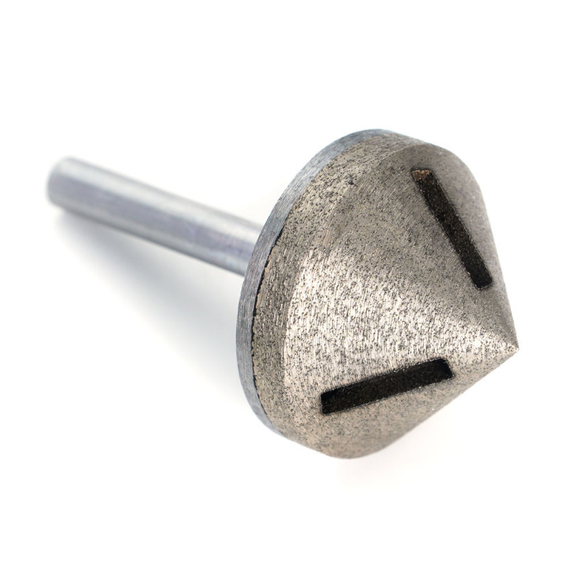 Diamond Countersink bits Sintered mounted points for glass - Forture Tools