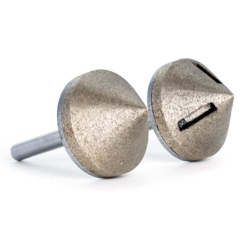 Diamond Countersink bits Sintered mounted points for glass - Forture Tools