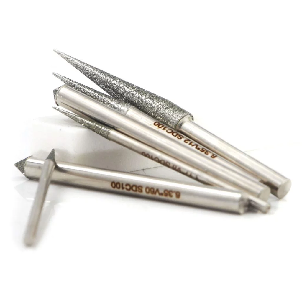 Diamond CBN Electroplated Mounted Points for Internal Grinding and ...