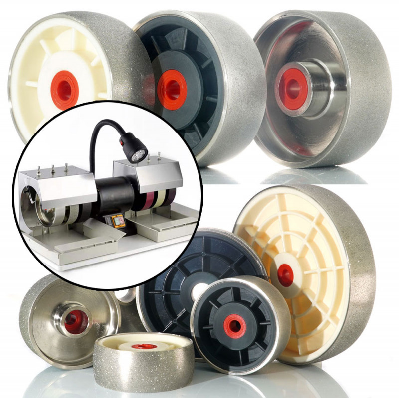 Lapidary Grinding Wheel Gemstone Diamond Polishing Tool - Forture Tools