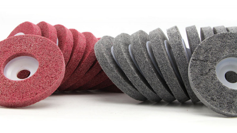 Super Fiber Non woven Abrasive Convolute Wheel for Metal Deburring and ...