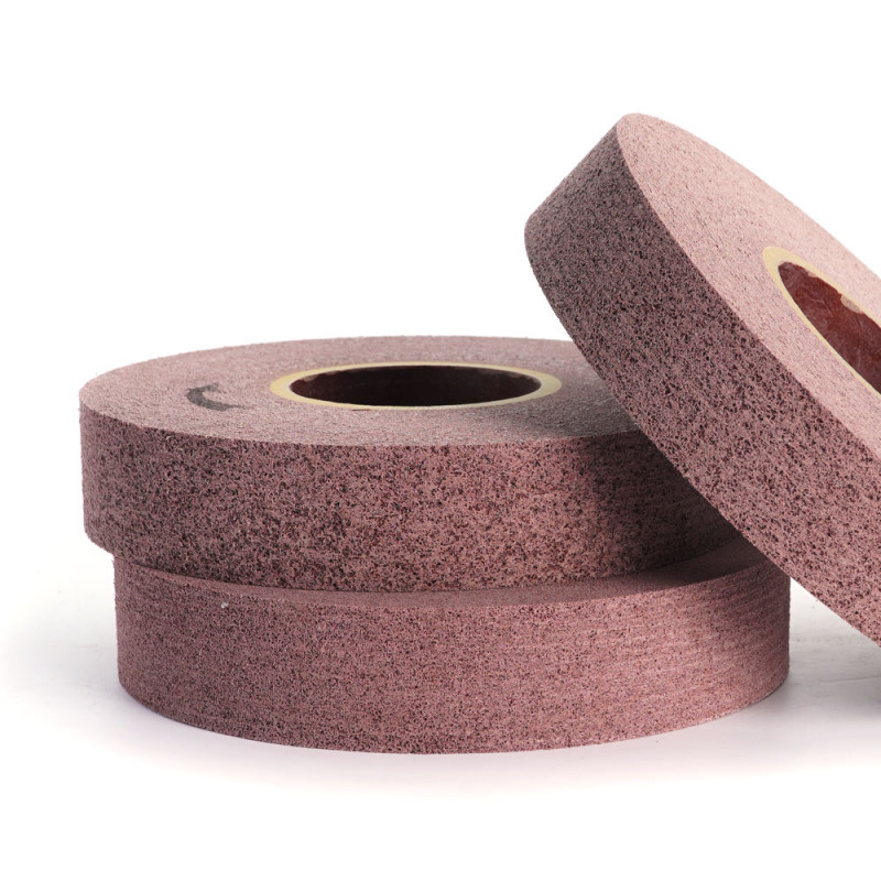 Super Fiber Non woven Abrasive Convolute Wheel for Metal Deburring and ...