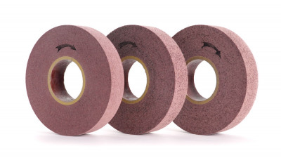 Super Fiber Non woven Abrasive Convolute Wheel for Metal Deburring and ...
