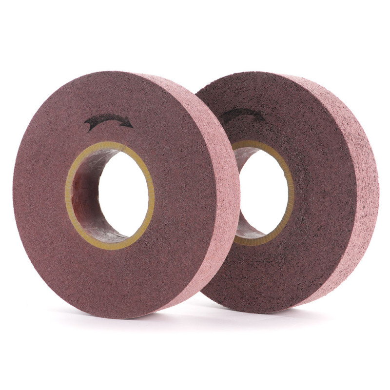 Super Fiber Non woven Abrasive Convolute Wheel for Metal Deburring and ...
